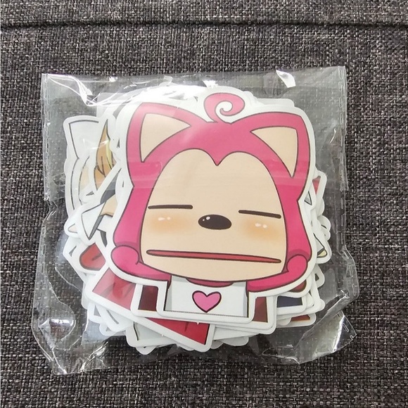 No Brand | Accessories | Funny Mixed Anime Sticker Set 5 Pcs Japanese ...